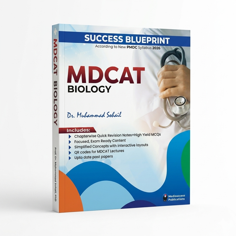 MDCAT Biology Book by Dr. Sohail - Study Guide | Key Concepts, Exams