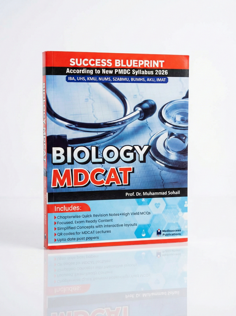 MDCAT Biology Book by Dr. Sohail - Study Guide | Key Concepts, Exams ...